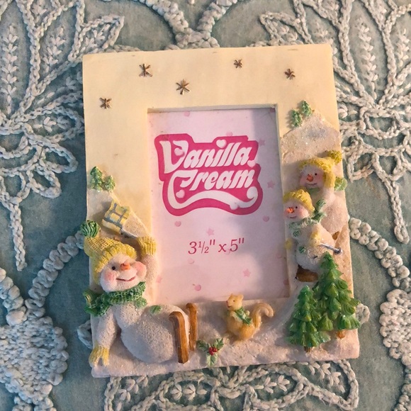 vanilla cream | Other | Vanilla Cream New Picture Frame With Snowmen ...